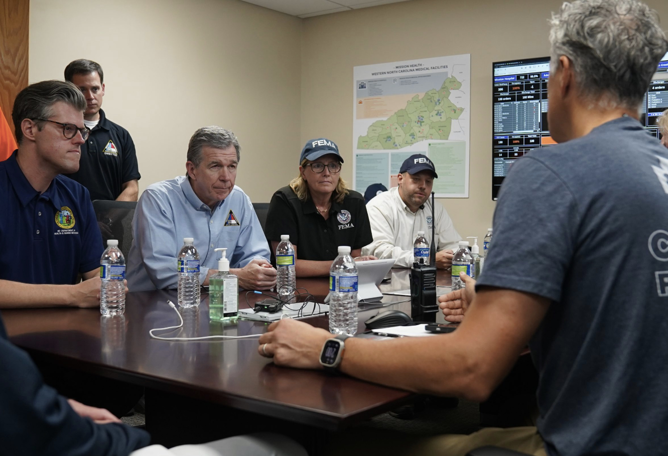 Asheville's Mission Hospital is in the center of Hurricane Helene ...