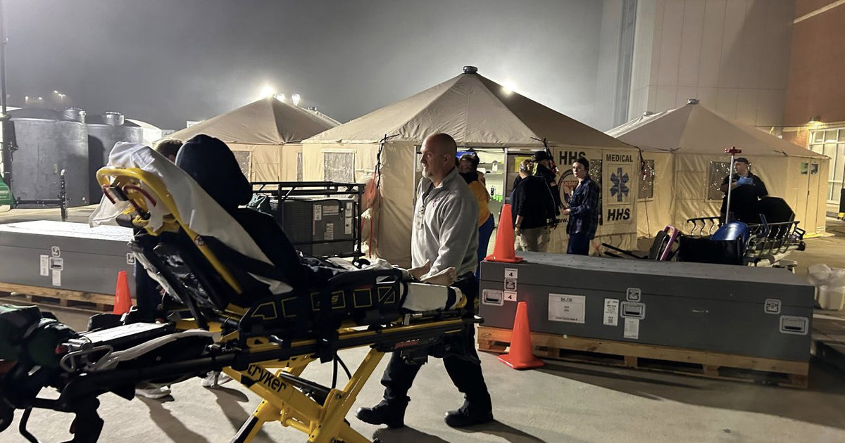 Asheville's Mission Hospital is in the center of Hurricane Helene ...