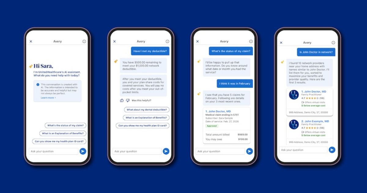 UnitedHealthcare launches generative AI ‘companion’ for patient care ...